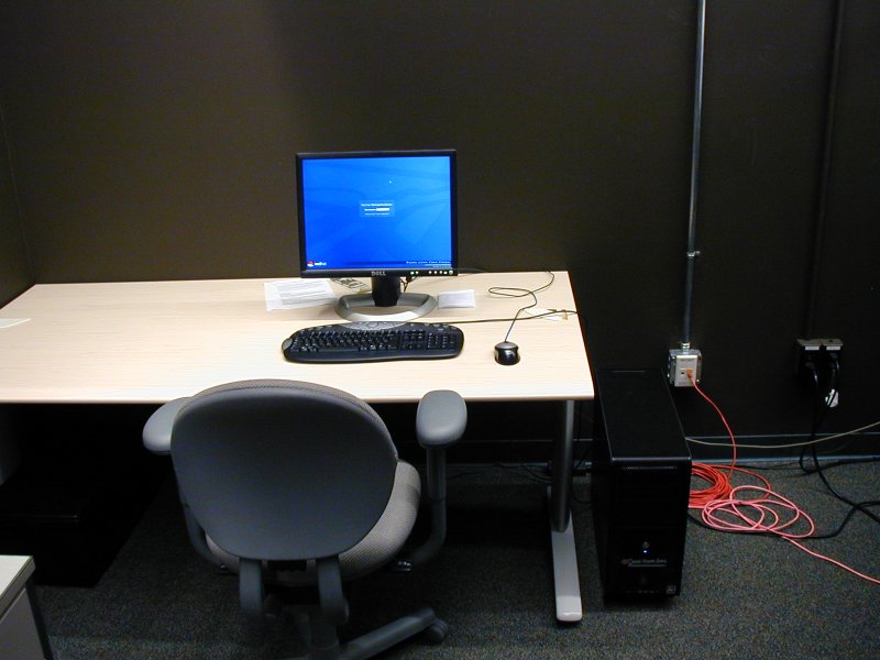 The InterSense IS-900 wireless wand. The wand is tracked in position ...